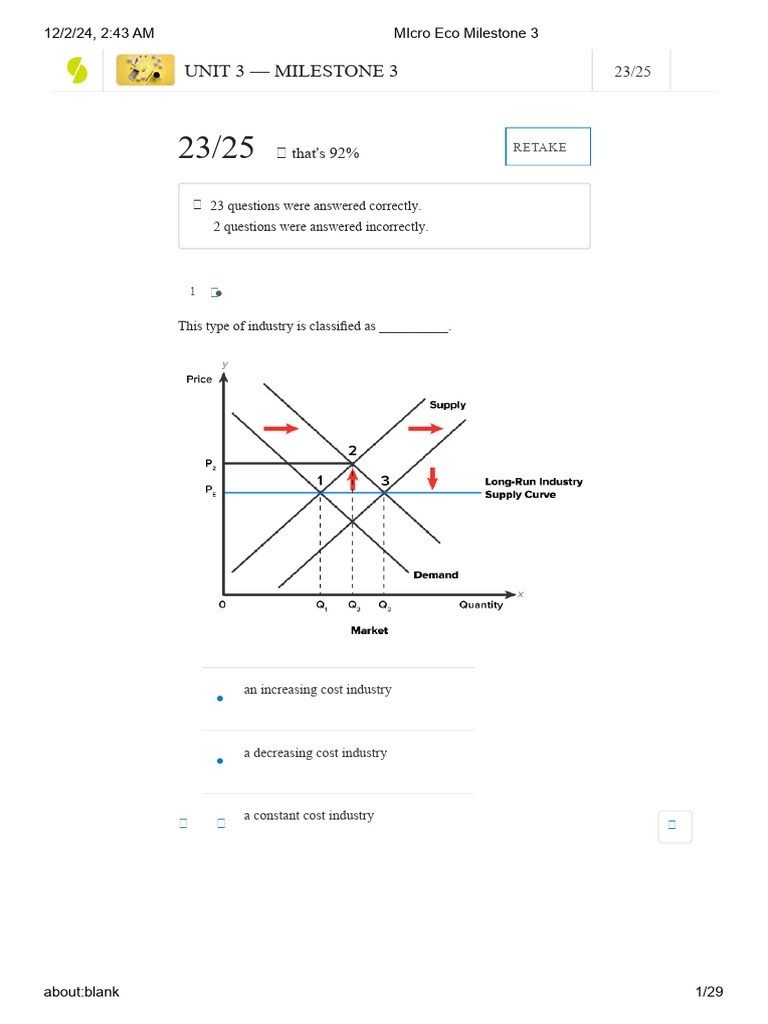 MIcro Eco Milestone 3 (BBA 2501) | PDF | Microeconomics | Monopoly
