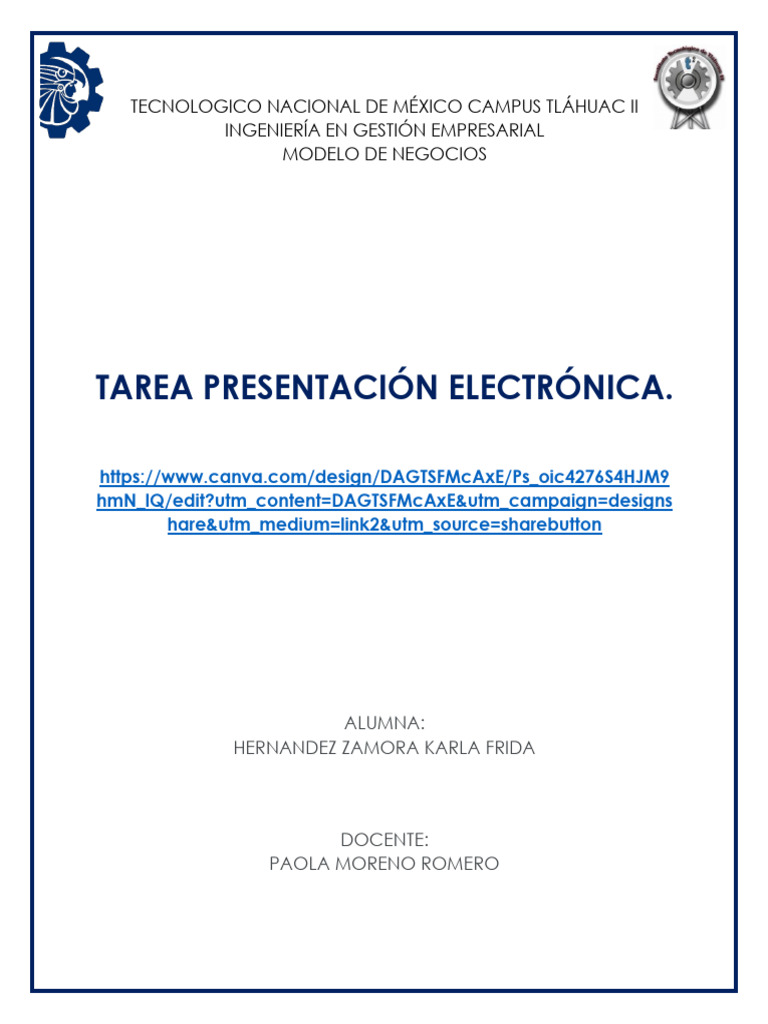 Tarea Presentación 4 PS | PDF
