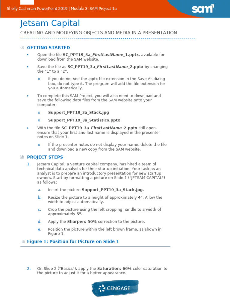 Instructions SC PPT19 3a | PDF | Microsoft Power Point | Computing