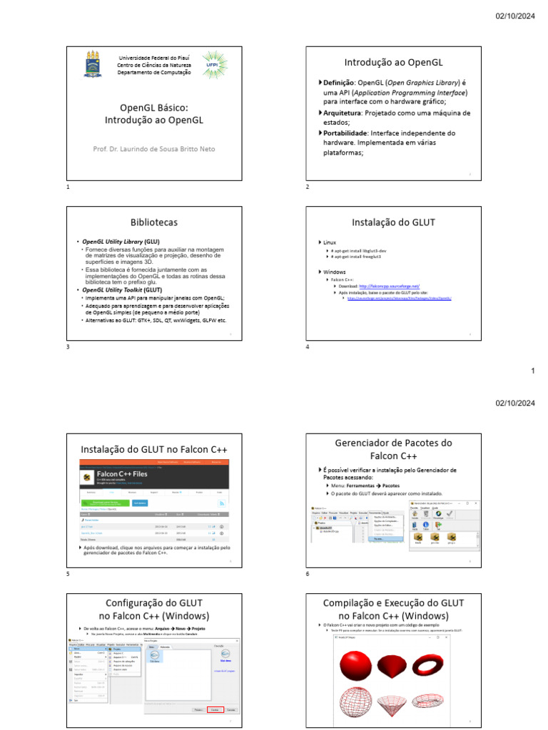 CG.a06 - OpenGL Básico - Introducao Ao OpenGL | PDF | Vértice ...