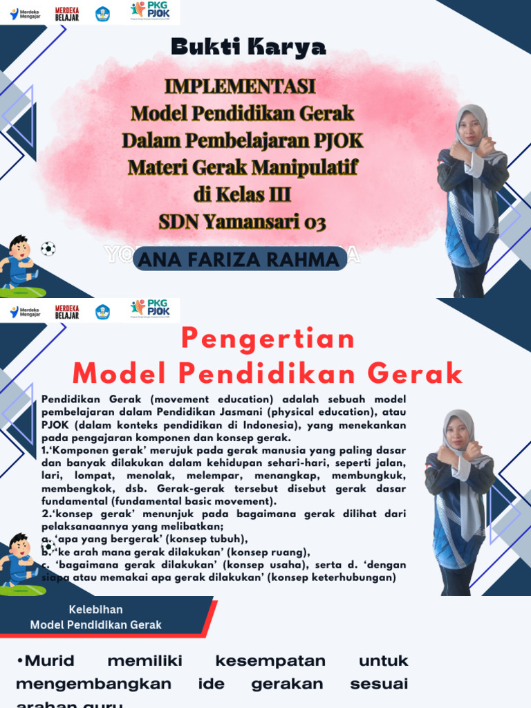 Bukti Karya PKG PJOK (Ana Fariza Rahma) | PDF