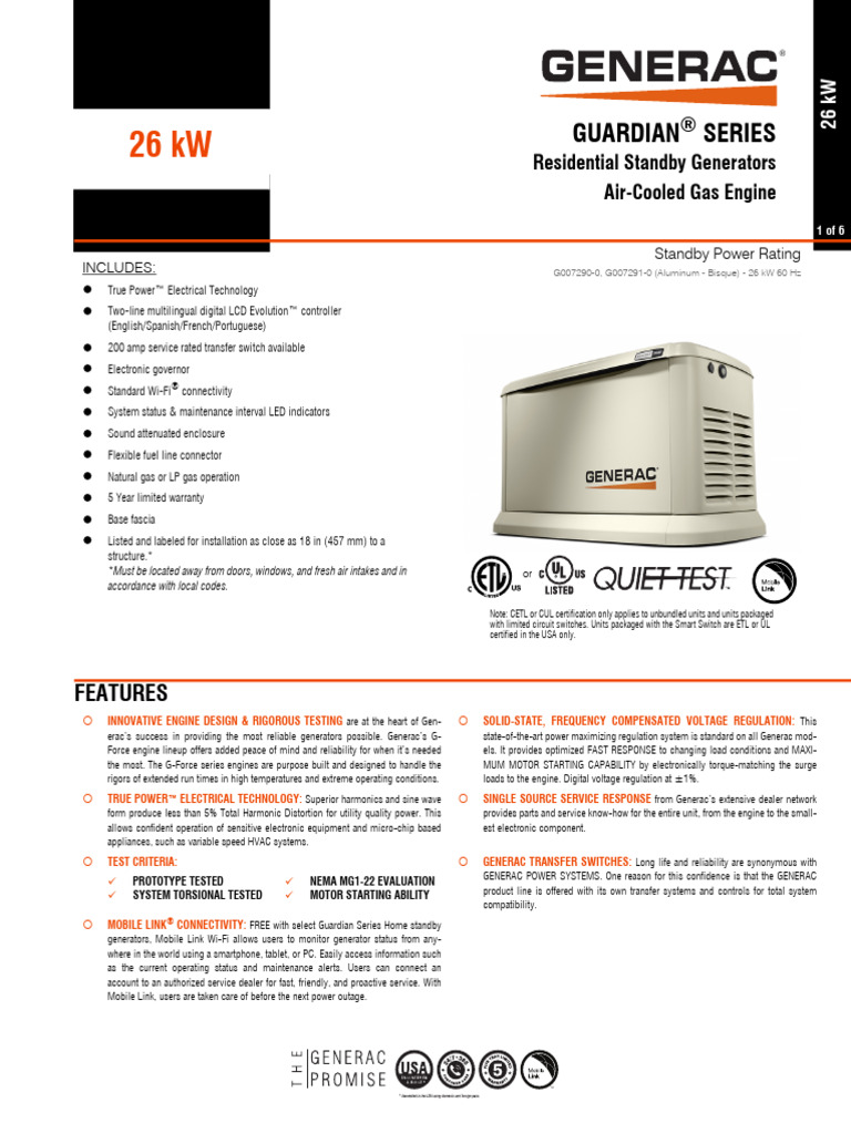 Generac Power Systems, Inc_ | PDF | Battery Charger | Alternating Current