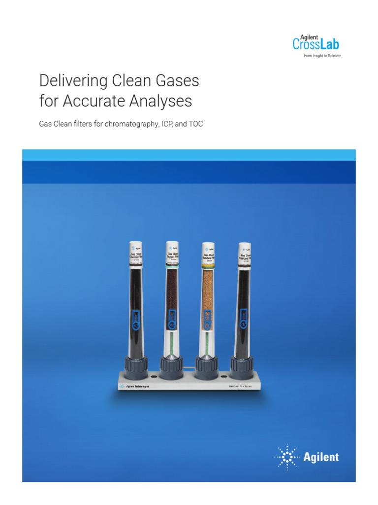 Agilent Gas Clean Filters for Chromatography | PDF | Gas Chromatography ...