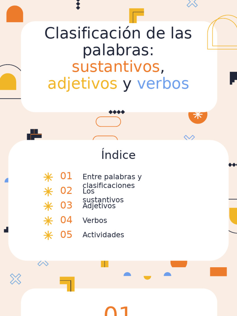 ES Word Classification_ Nouns, Adjectives and Verbs by Slidesgo (2 ...