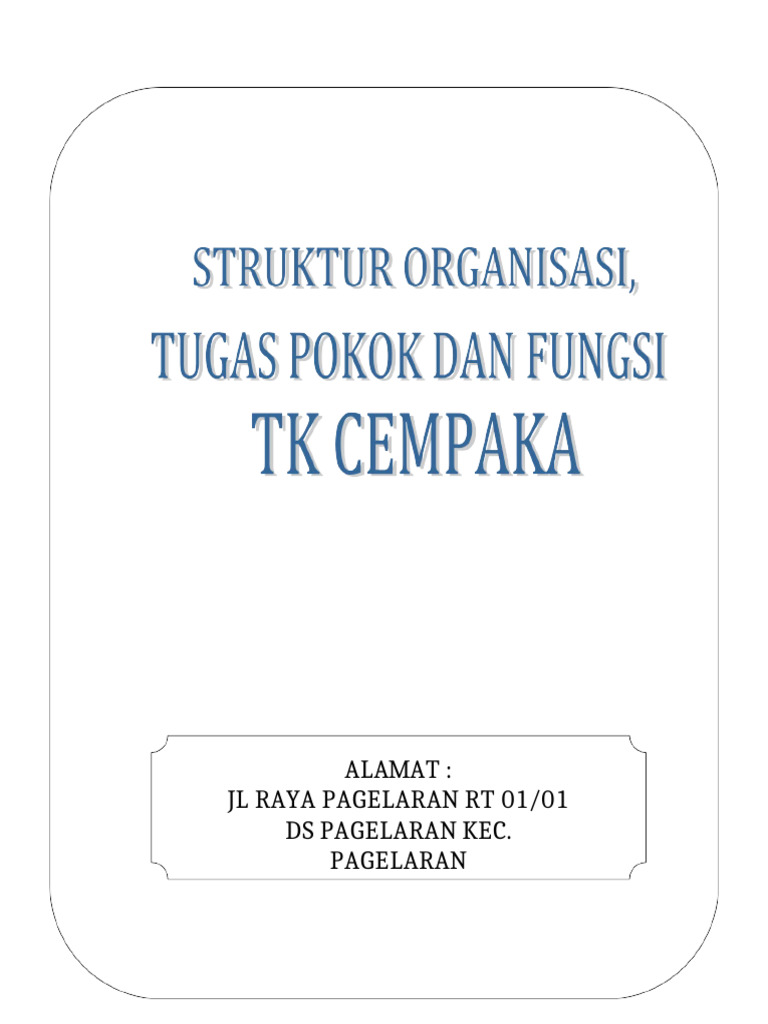 6.2.2 Tupoksi Organisasi | PDF