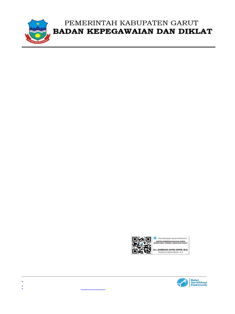 Surat Pemutakhiran Data JF Disdik 2024 | PDF