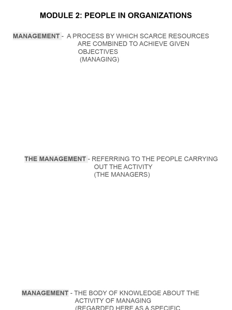 6ba - Mob - M2 - #1 - Into To Management | PDF
