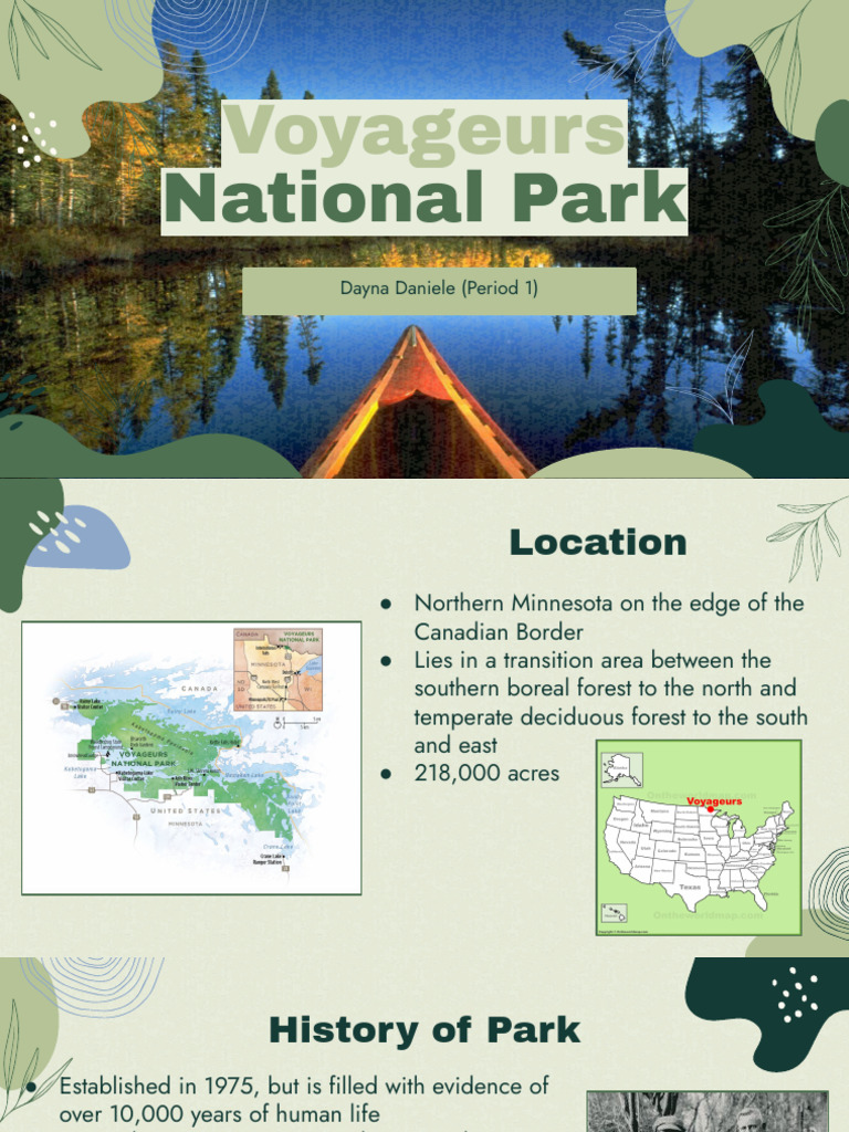 Voyageurs National Park Guide | PDF | Natural Environment