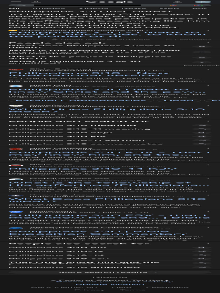 Philippians Chapter 3 Verse 10 - Google Search | PDF | Epistle To The Philippians | Christian ...