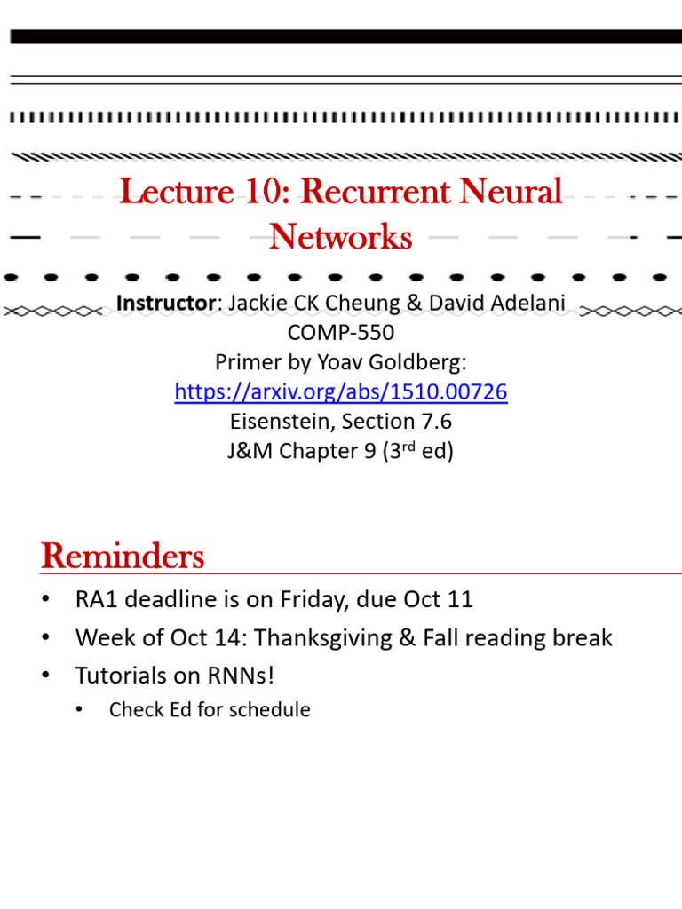lecture10-lstms | PDF | Artificial Neural Network | Applied Mathematics lecture10-lstms | PDF | Artificial Neural Network | Applied Mathematics