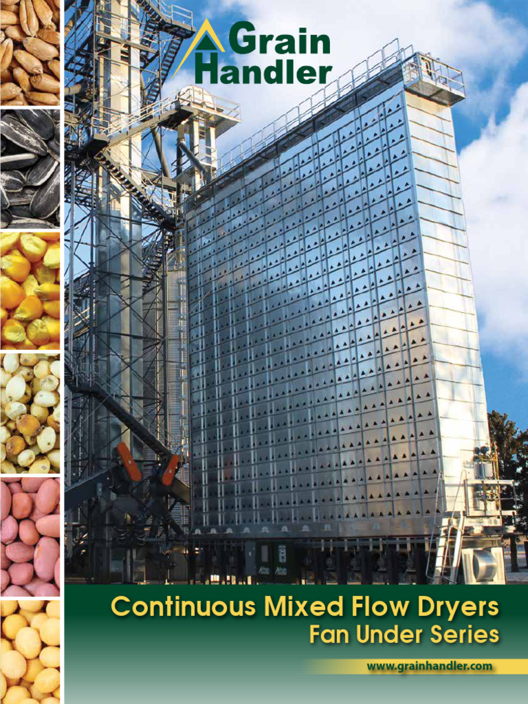 Continuous Mixed Flow Grain Dryers | PDF | Clothes Dryer | Gases