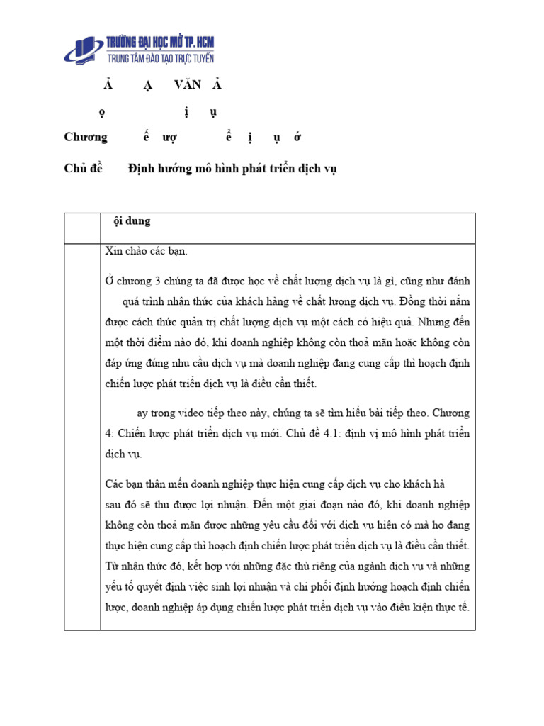Script - Chuong 4 - Chu de 4.1 | PDF