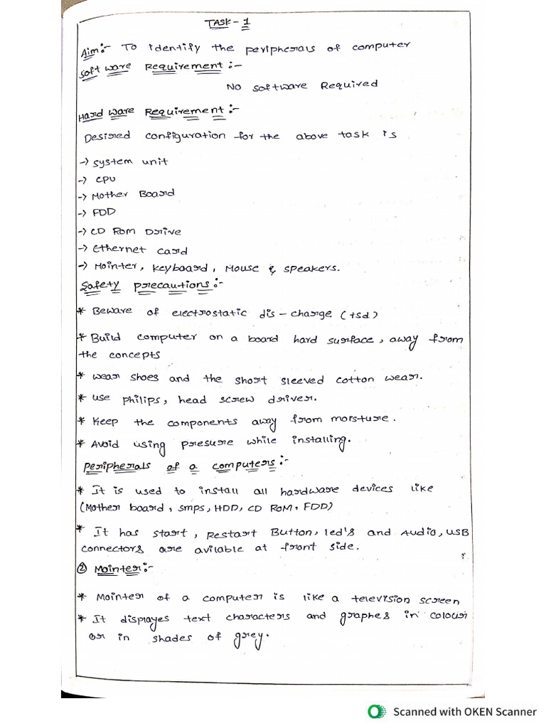 It Workshop Observation | PDF