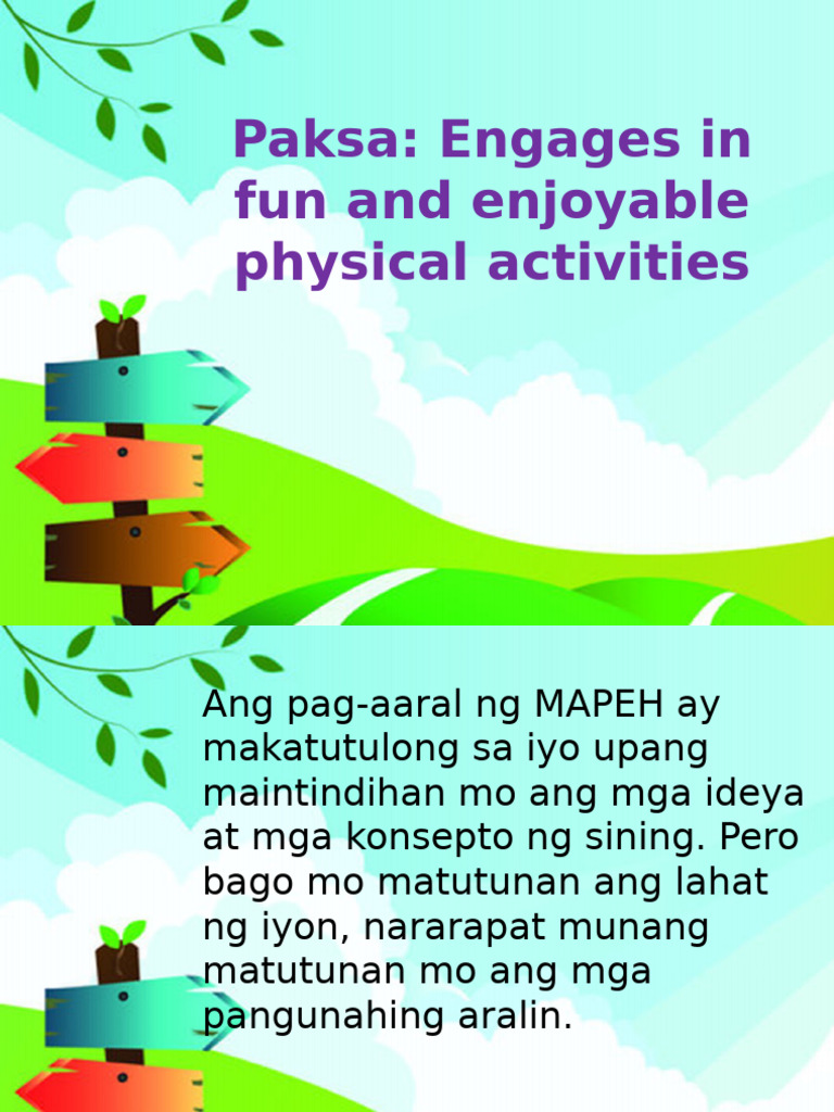 Q3_MAPEH-PE_MOD 3_#Engages in fun and enjoyable physical activities | PDF