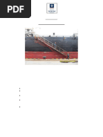 Gangway Safety Guidelines | PDF | Security Guard | Ships