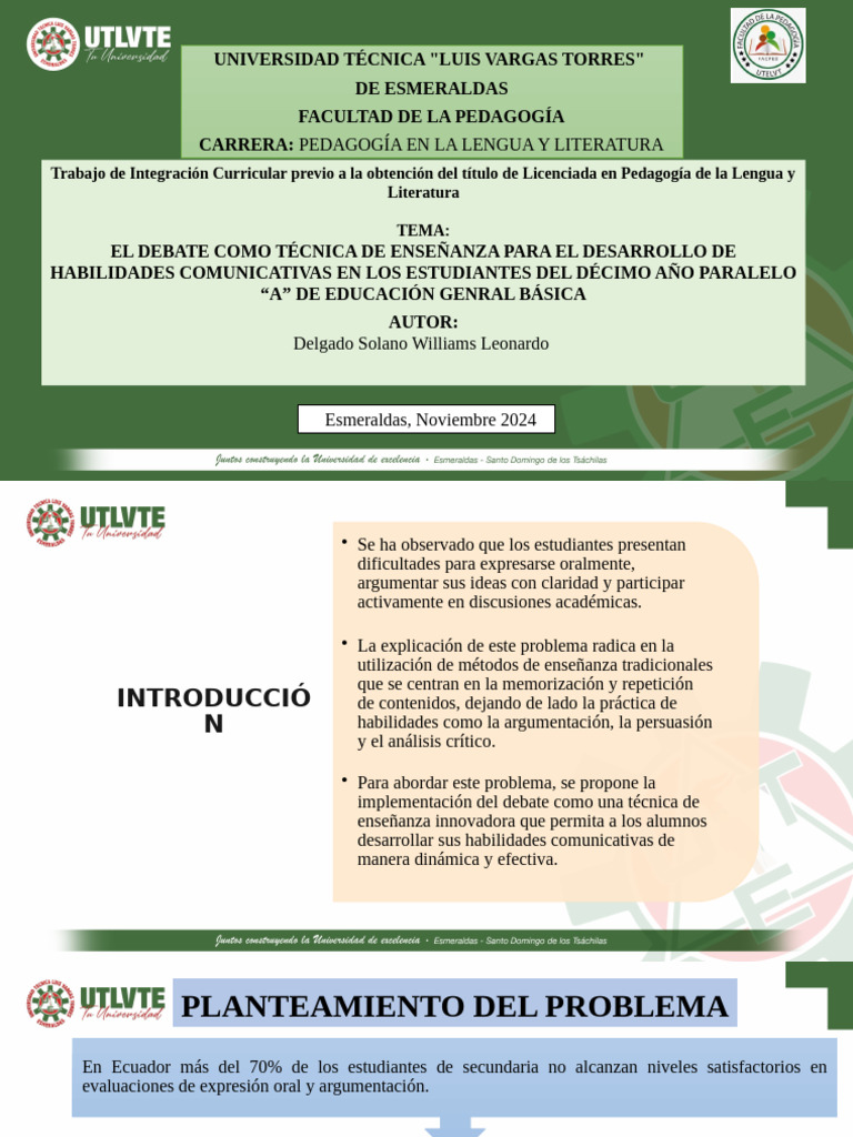 Diapositivas Is-2024 - Williams Delgado | PDF | Enseñando | Maestros