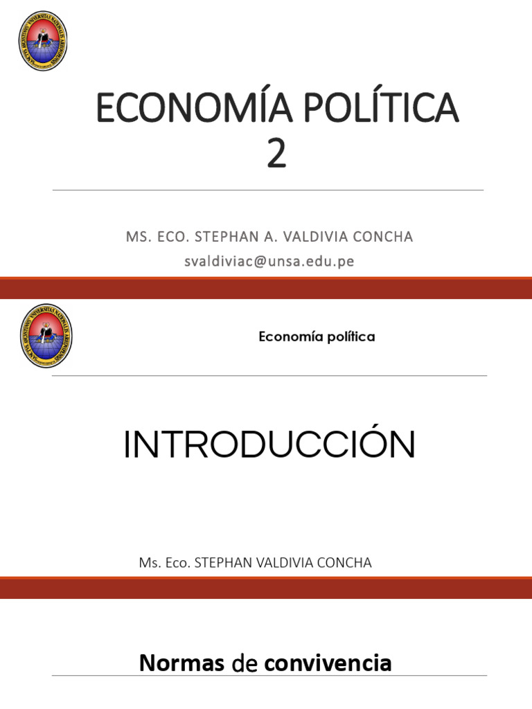 Semana 1 - Introduccion | PDF | Evaluación | Capitalismo