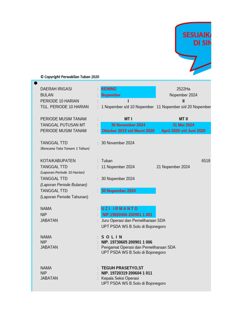 Blangko O Permen PU Kening 1 - Nop | PDF