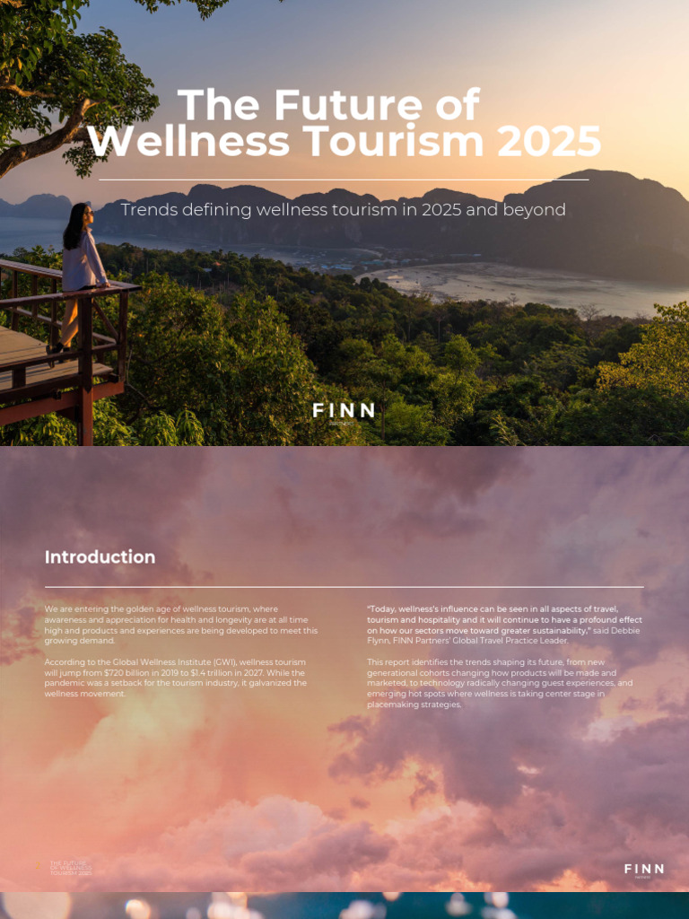 THE FUTURE OF WELLNESS 2025 Compressed | PDF | Tourism | Spa