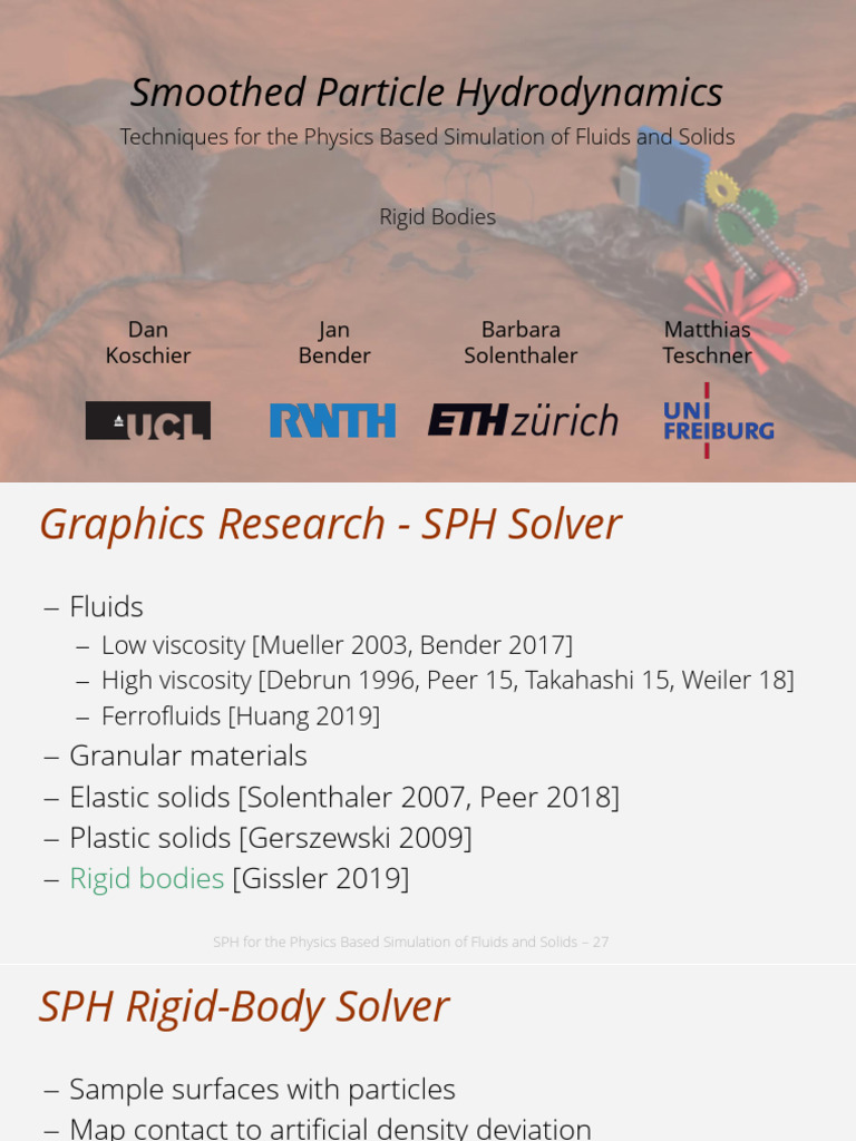 09 Rigid Body Simulation | PDF | Dynamics (Mechanics) | Fluid Mechanics