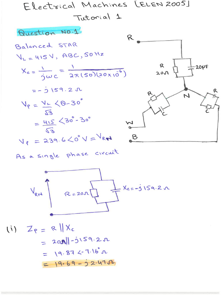 Tutorial 1 Solution Pdf