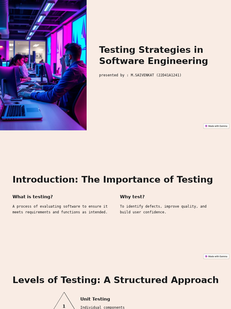 Software Testing Stratagies Pdf Software Testing Systems Architecture