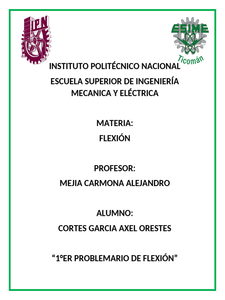 1er Problemario | PDF