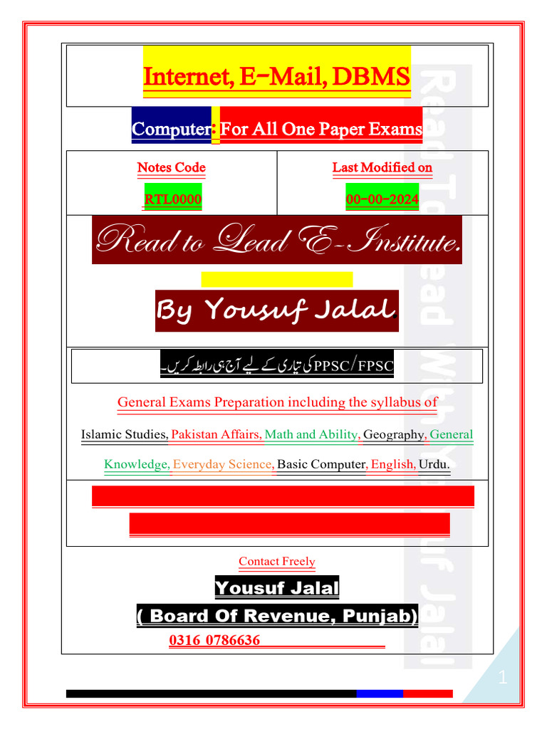 10 Internet Email DBMS | PDF | Databases | Computer Network