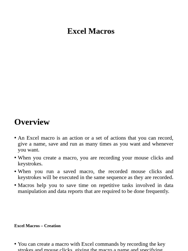 Marcos | PDF | Microsoft Excel | Computer Science