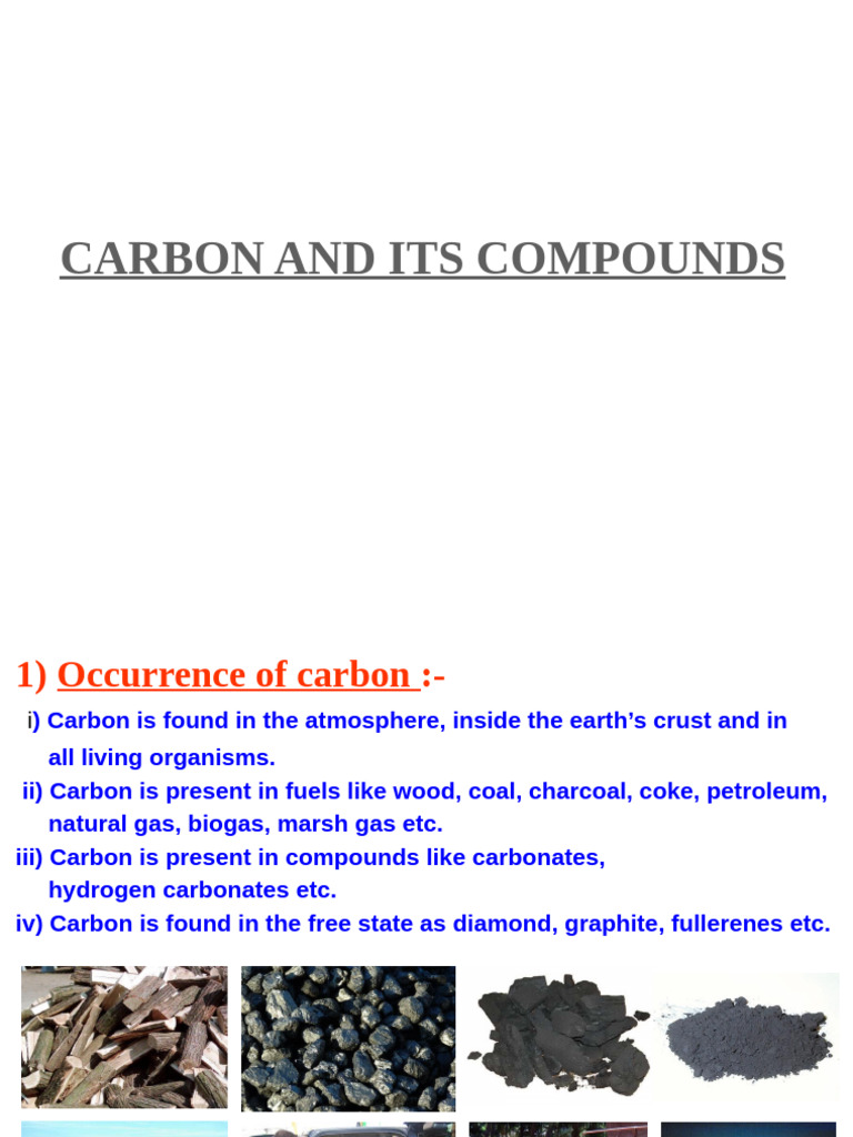 Carbon Compounds and Bonding Explained | PDF | Chemical Bond | Ethanol