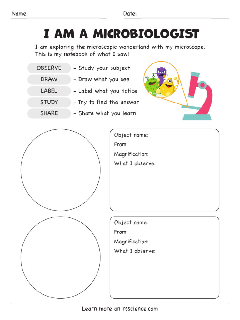 Microscope Lab Activity g7 | PDF | Cell Biology | Microscopy