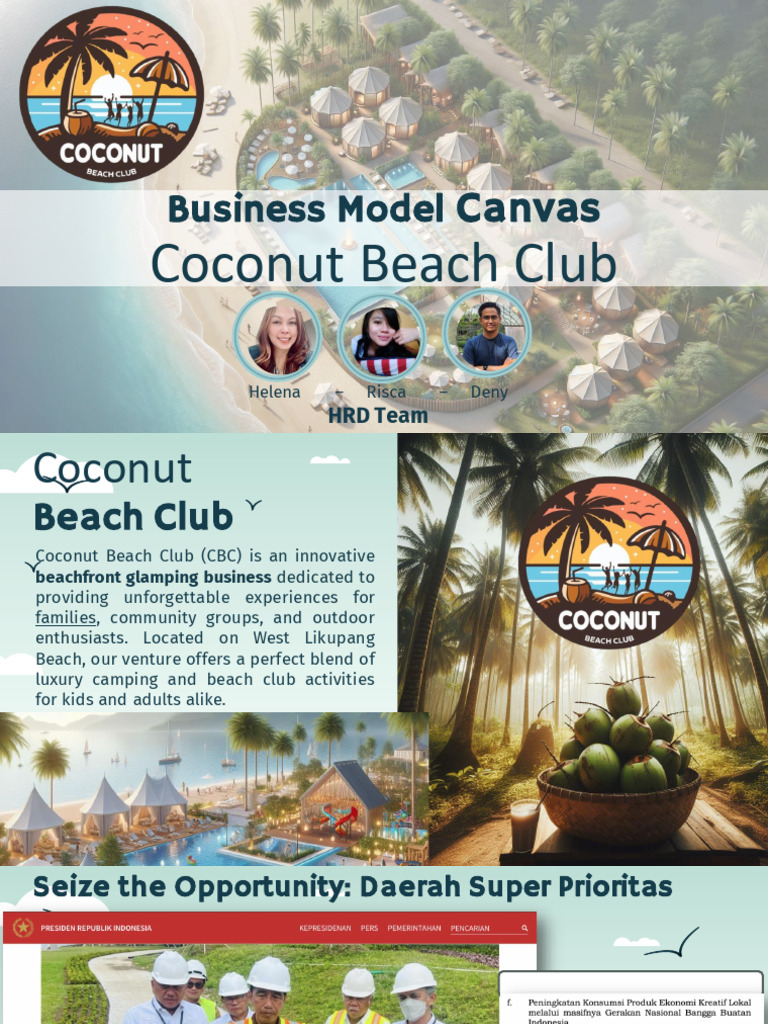 Business Canvas Model - CBC - Group3 | PDF | Marketing