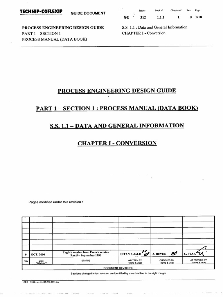 Process Engineering Design Guide | PDF | Calorie | Troy Weight