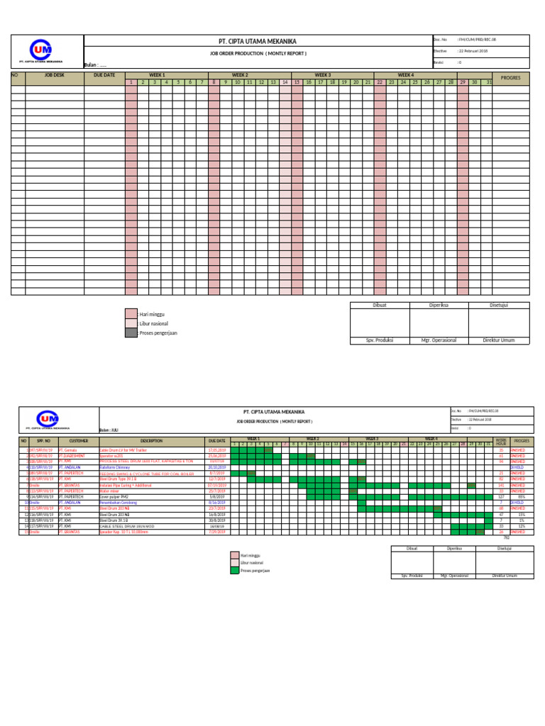 Monthly Report | PDF