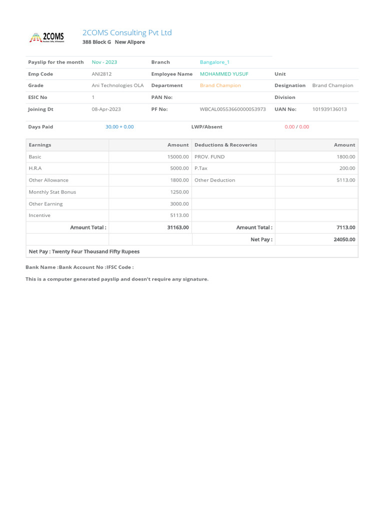 H2coms C001 Ani2812 202311 | PDF