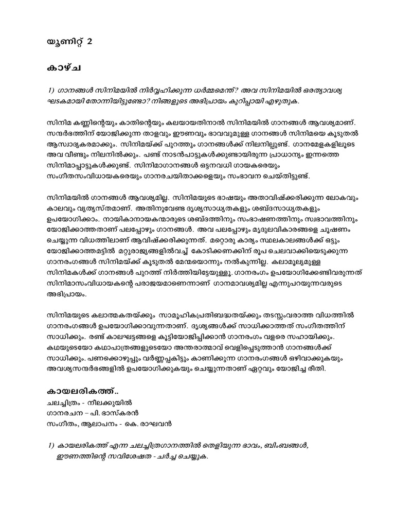 Jaculin Unit 2 Finalh | PDF