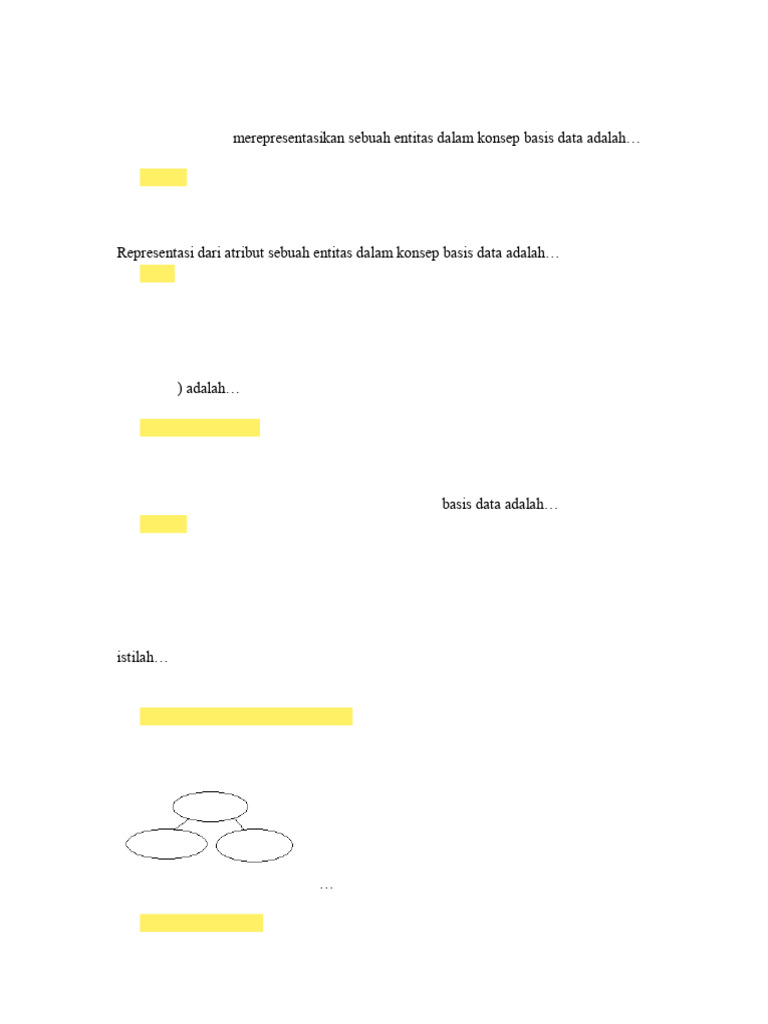 Soal Latihan Basis Data Pdf