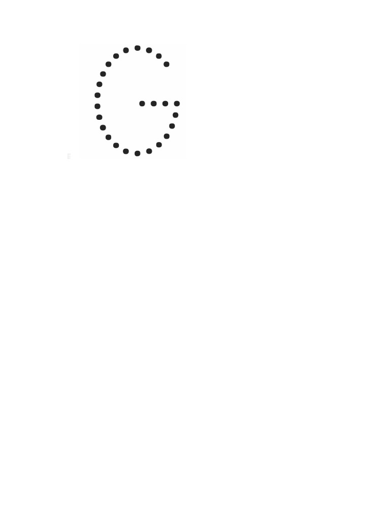 LETRAS PUNTEADAS | PDF