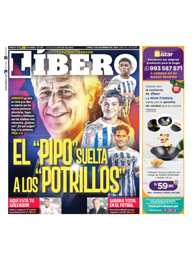 Perú??líbero® 09.12.2024 | PDF