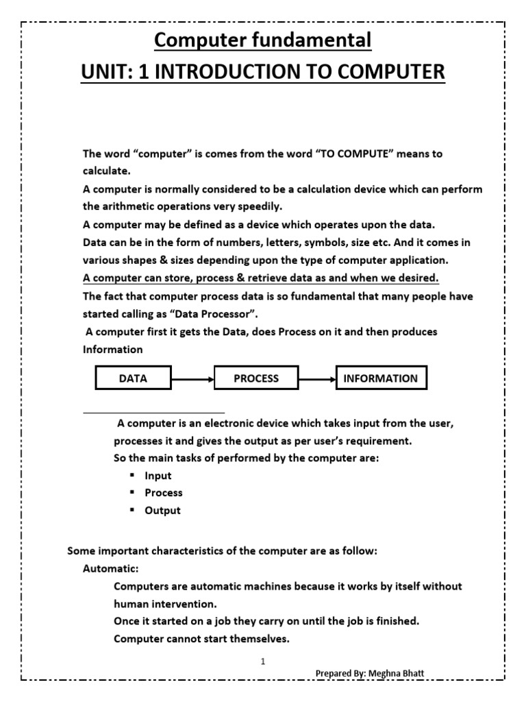 Computer Fundamental 1 33 (1) | PDF | Printer (Computing) | Computer Keyboard