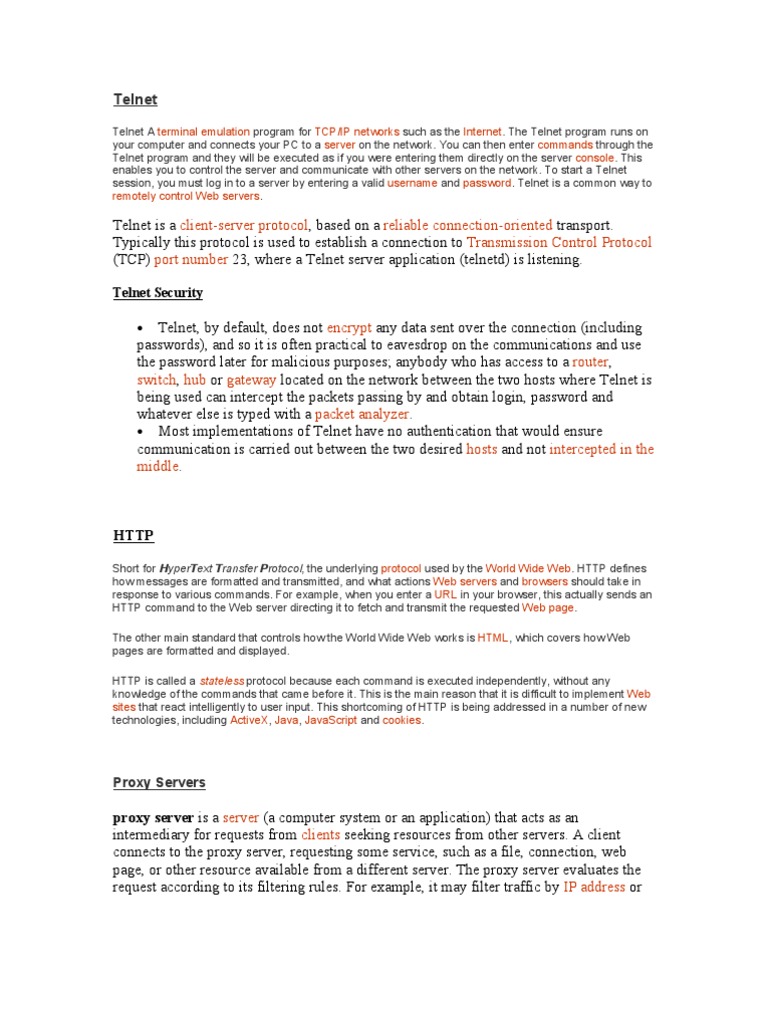 Unit1 Notes | PDF | Proxy Server | Domain Name System