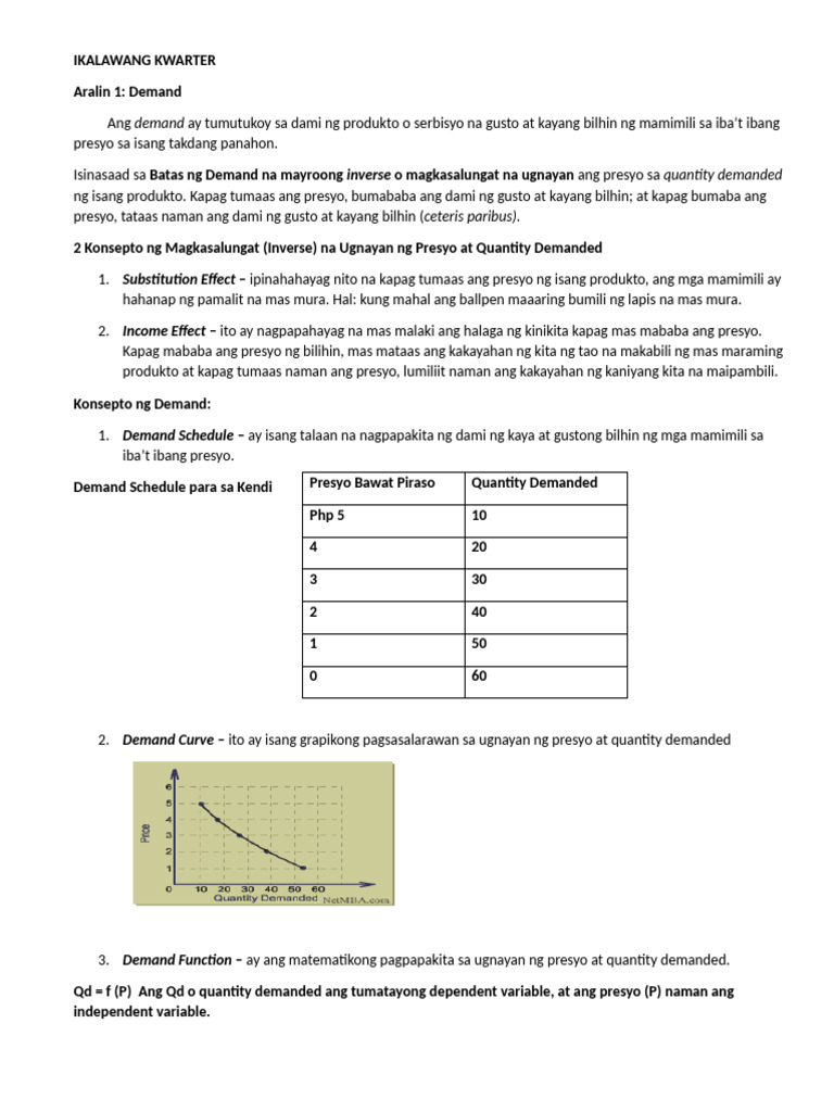 Ap9 Q2 Notes | PDF