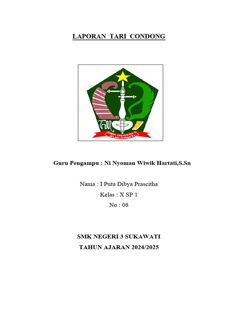 DIBYA CONDONG | PDF DIBYA CONDONG | PDF
