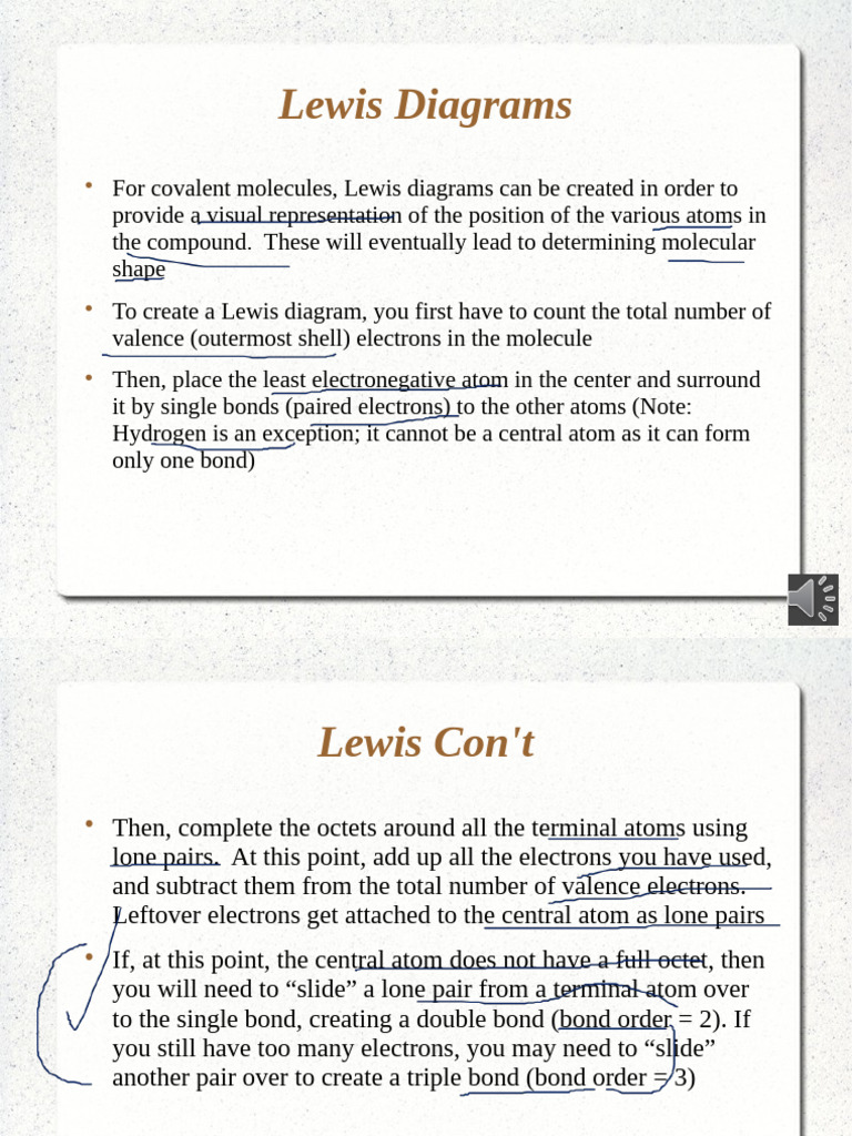 Lecture 1 - Lewis Diagrams | PDF | Ion | Covalent Bond