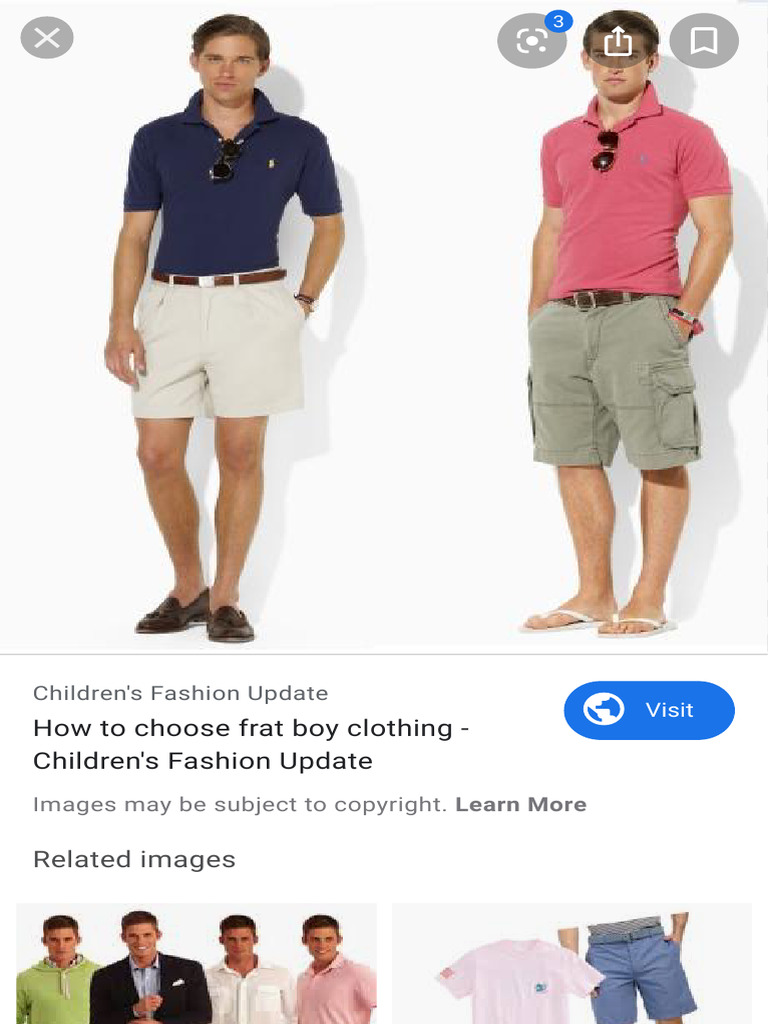 Frat Boy Outfit - Google Search | PDF
