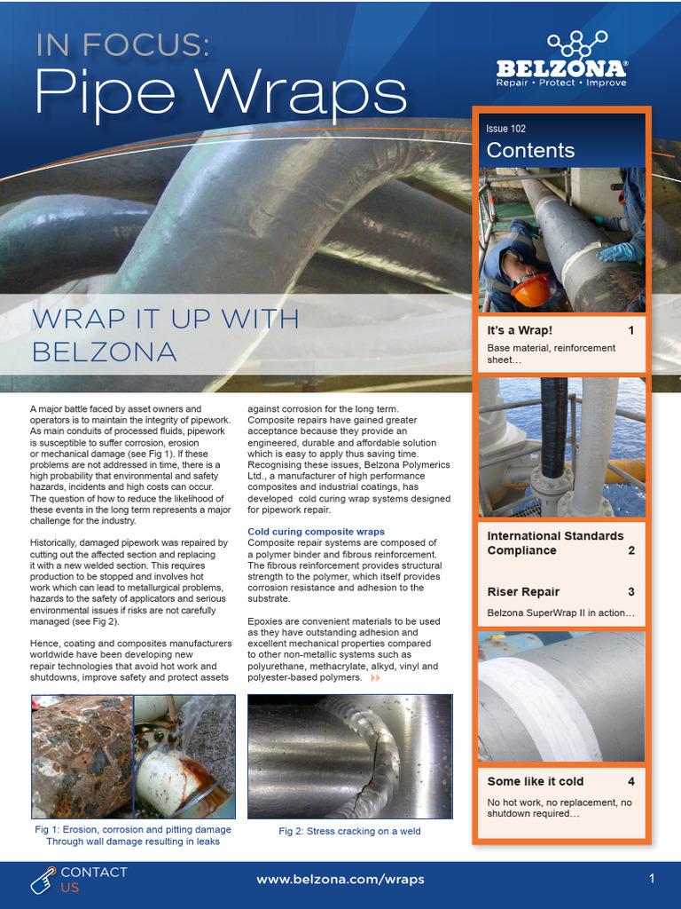 In Focus Pipe Wraps | PDF | Corrosion | Pipe (Fluid Conveyance)
