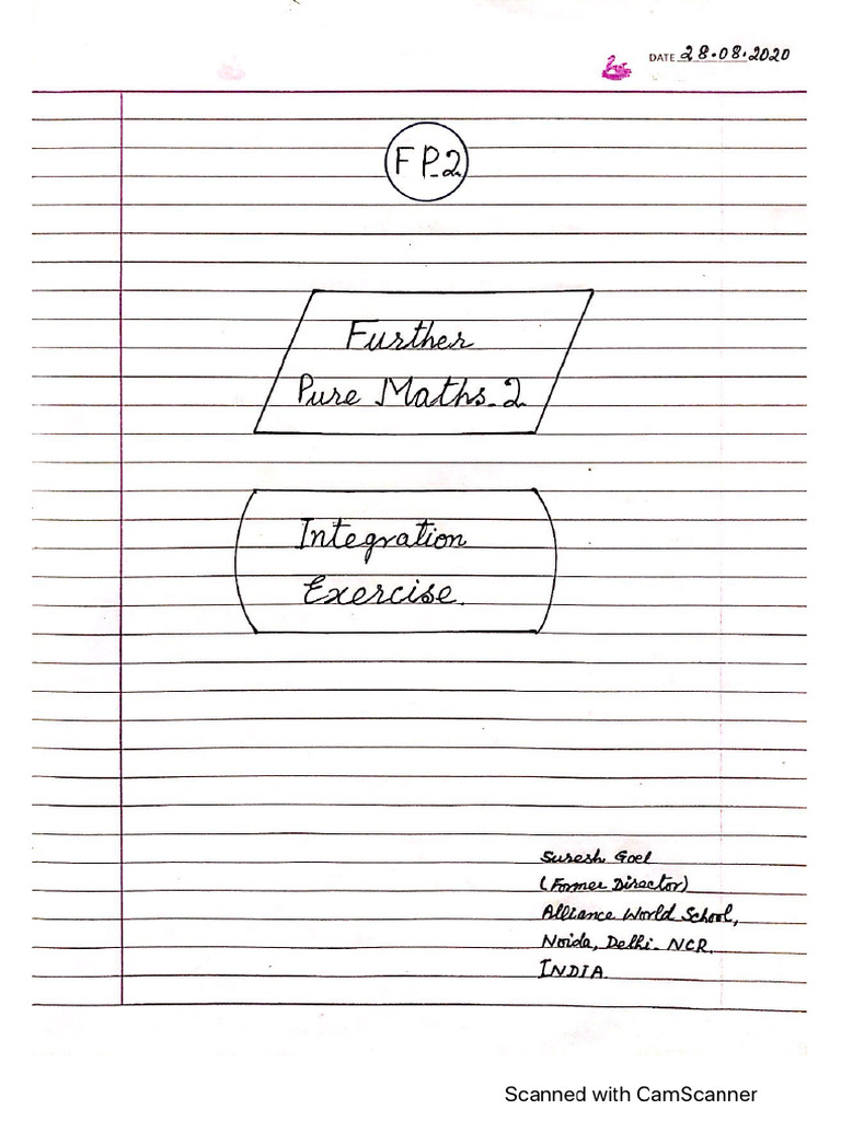 fp2 Integration Exercise | PDF