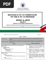 Grade 8 Mapeh Curriculum Map 4TH Quarter | PDF | Curriculum | Teachers