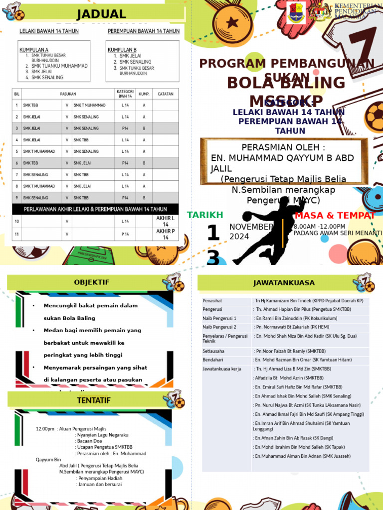 Buku Program Handball 2024 | PDF