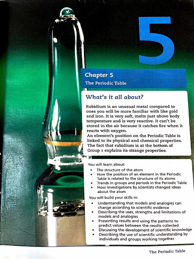 the periodic table | PDF | Atomic Nucleus | Proton